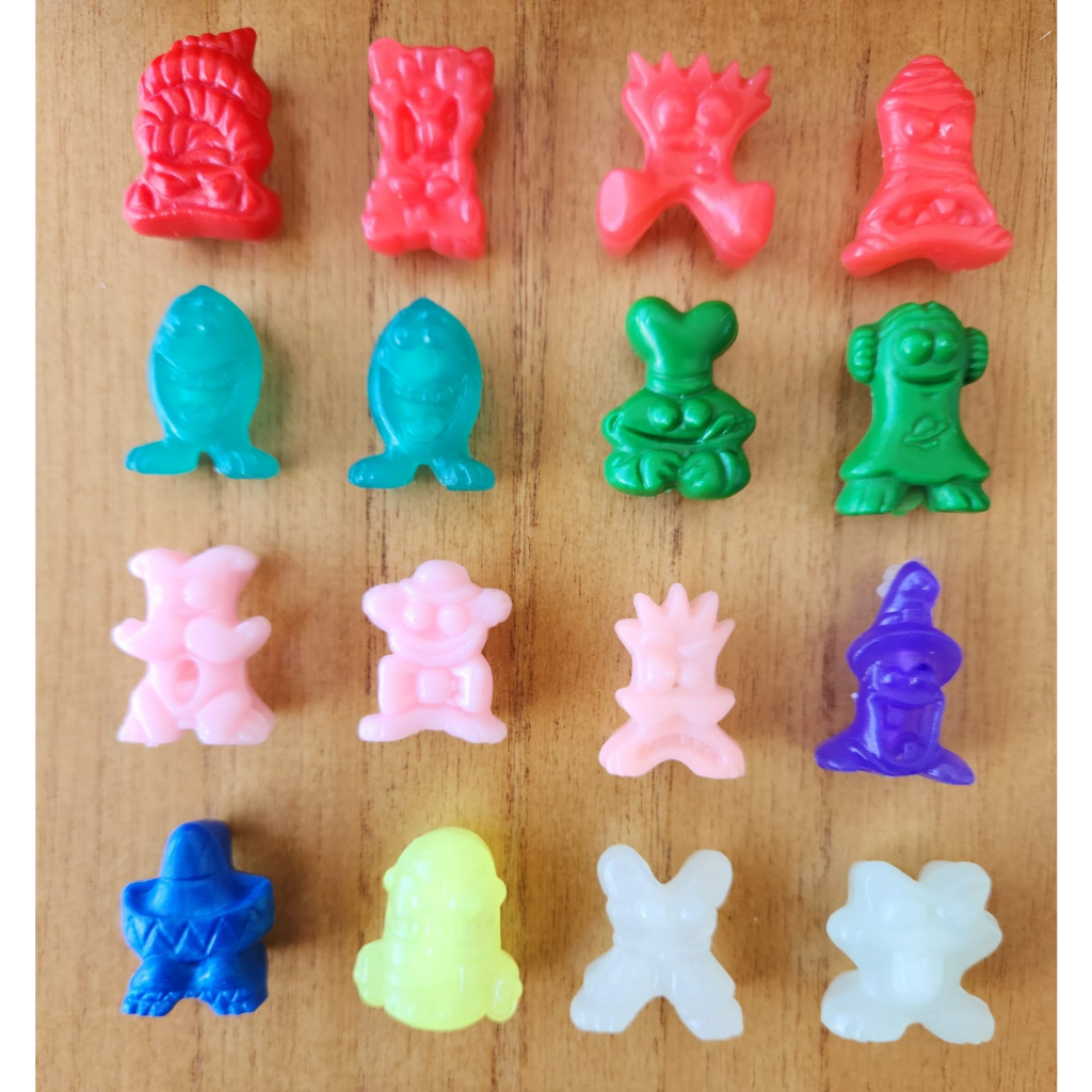 Kit com 16 Gogos Originais - Coleção Gogos Crazy Bones Evolution ...