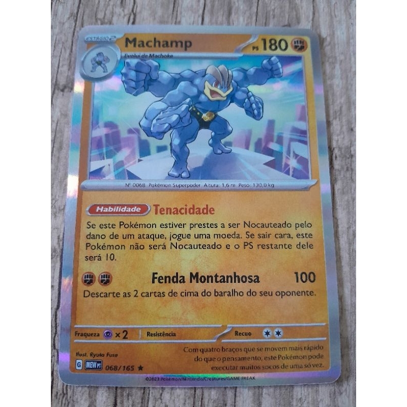 Carta Pokemon Machamp Original SP | Shopee Brasil