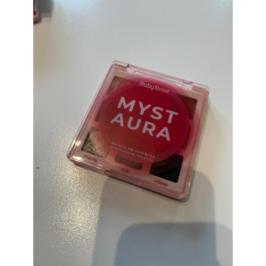 Paleta De Sombras Myst Aura Ruby Rose - USADA | Shopee Brasil