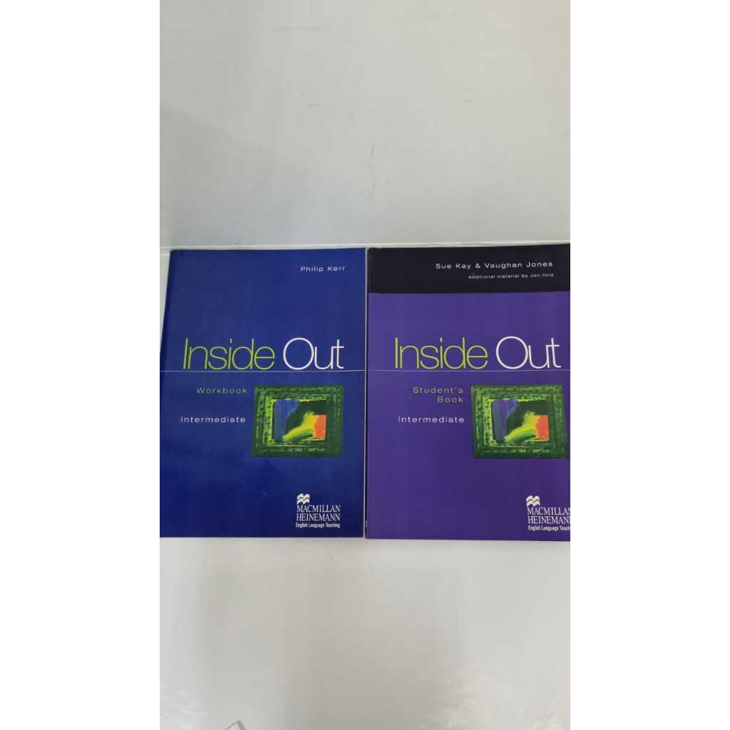 Livro Inside Out Workbook Intermediate Philip Kerr Editora Macmillan ...