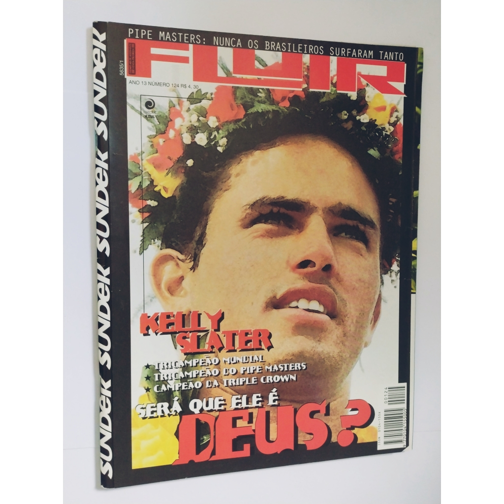 Revista Fluir - nº 124 - Kelly Slater (ótima conservação) Surf Surfista ...