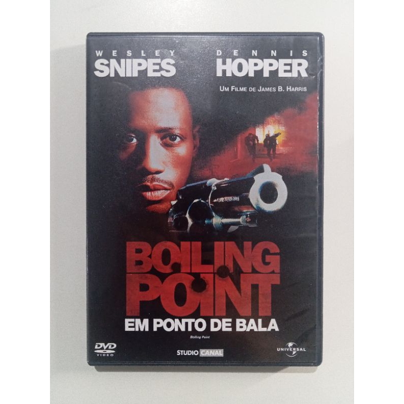 Dvd Wesley Snipes Boiling Point Em Ponto de bala Original | Shopee Brasil