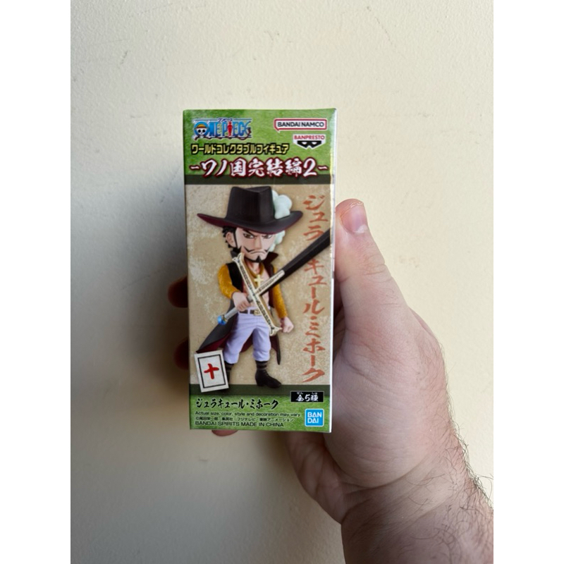 bandai WCF- One Piece- Dracule mihawk Cross guild | Shopee Brasil