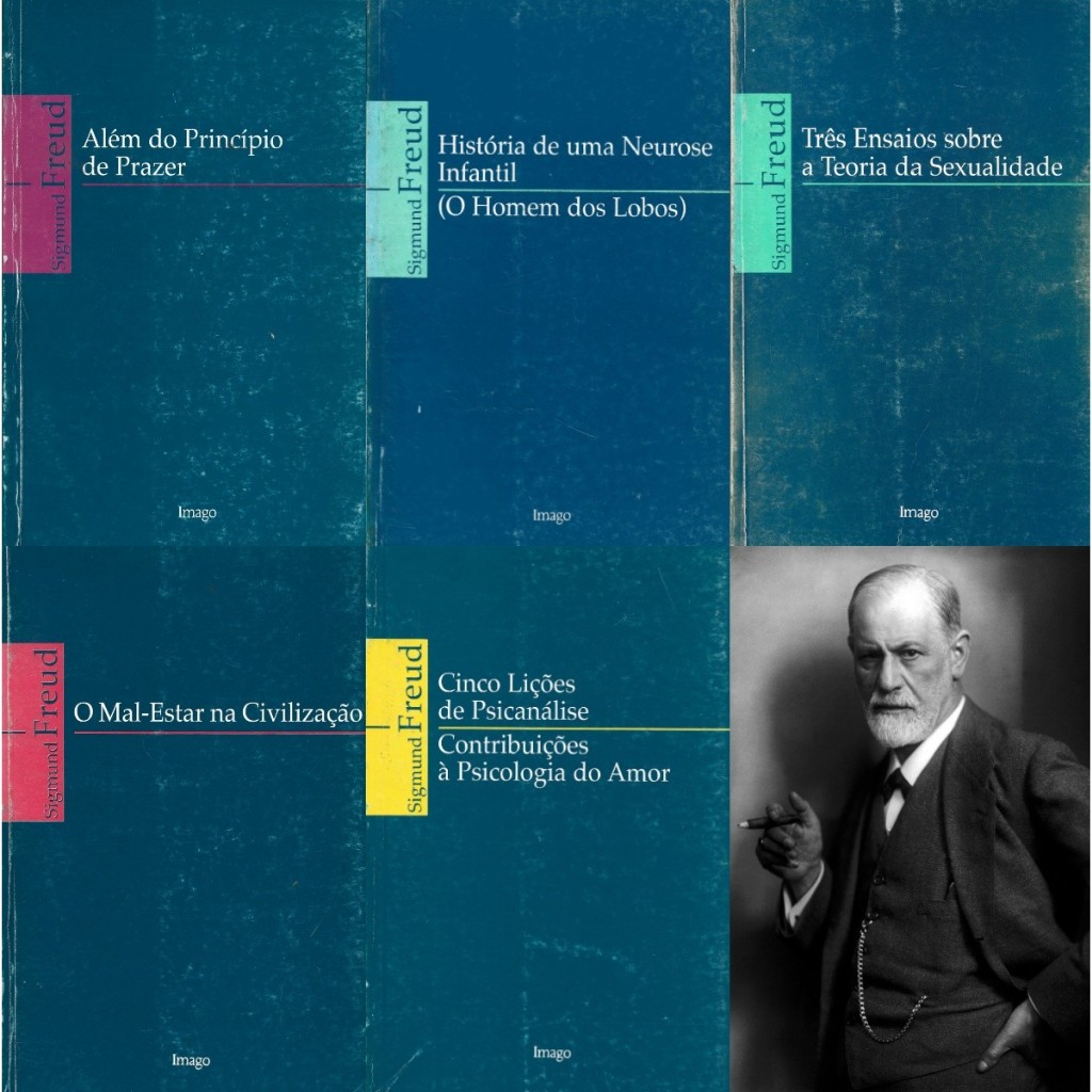 FALE ANTES NO CHAT // Sigmund Freud - Kit 5 Livros (Usados) | Shopee Brasil