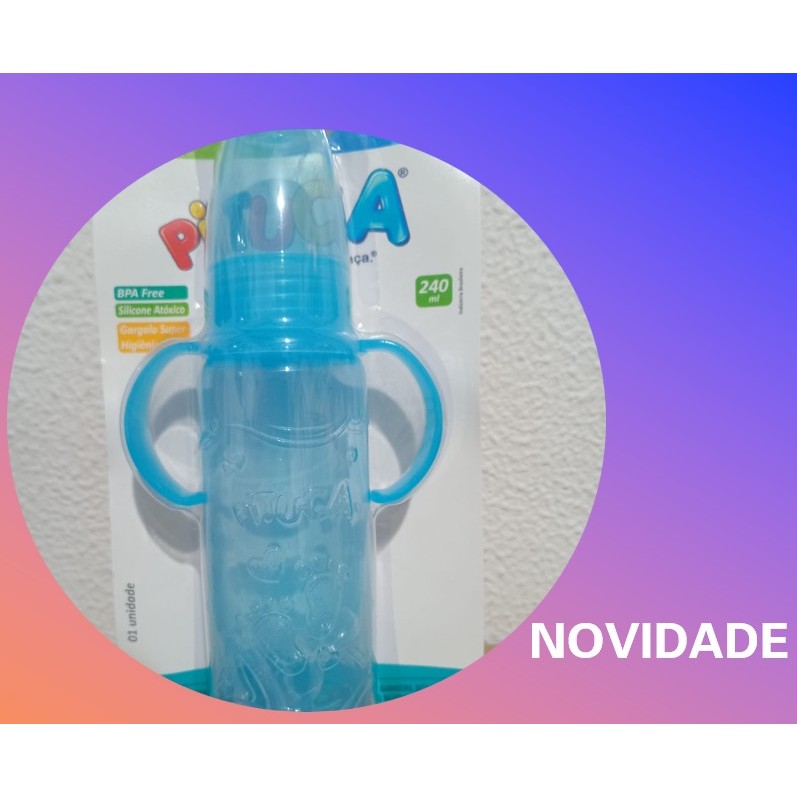 Mamadeira Soft com alça bido ortodôndico | Shopee Brasil