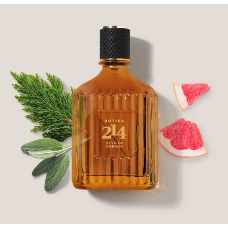 Perfume Botica 214 masculino Sevilha Dorada Eau de Parfum 90ml | Shopee ...