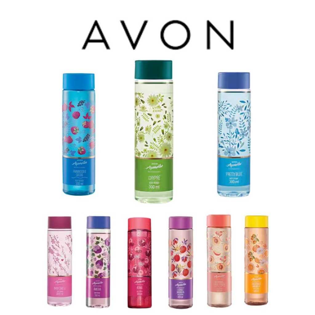 Avon Perfume Body Splash Aquavibe 300ml (Original) | Shopee Brasil