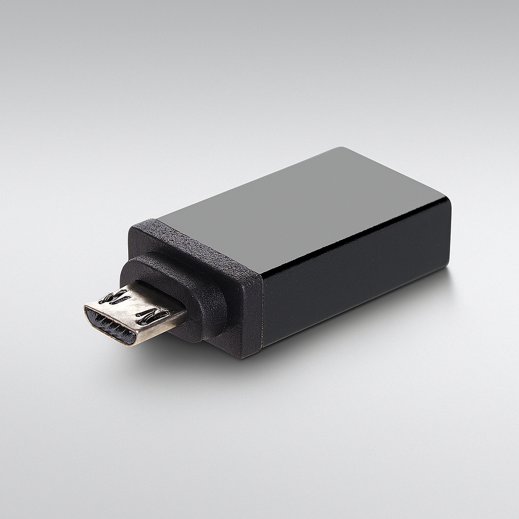 Adaptador Conversor Micro OTG USB Para V8 | Plug & Play | Pen Drive ...