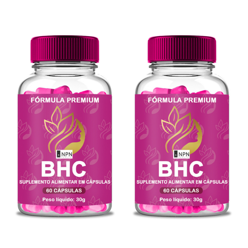 BHC Hair 2 Unidades 120 Cápsulas Original Envio Rápido | Shopee Brasil