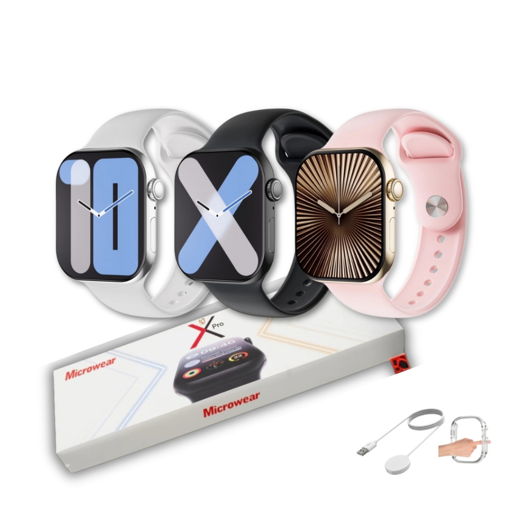 Smartwatch Microwear S10 Pro 47mm Série 10 1GB, ChatGPT 2 Alto-Falantes ...
