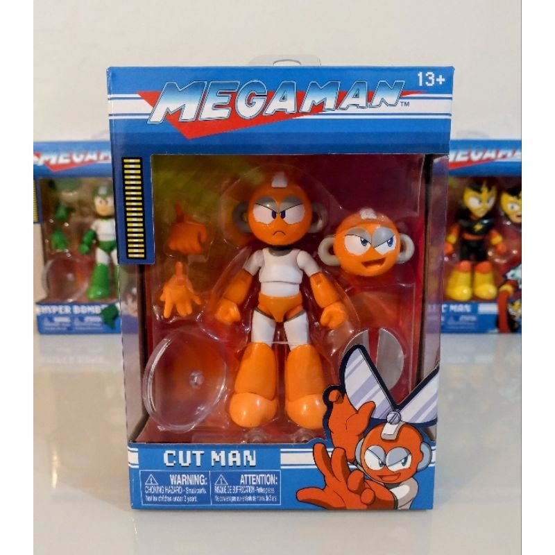 Cut Man - Jada Toys - Mega Man Collection | Shopee Brasil