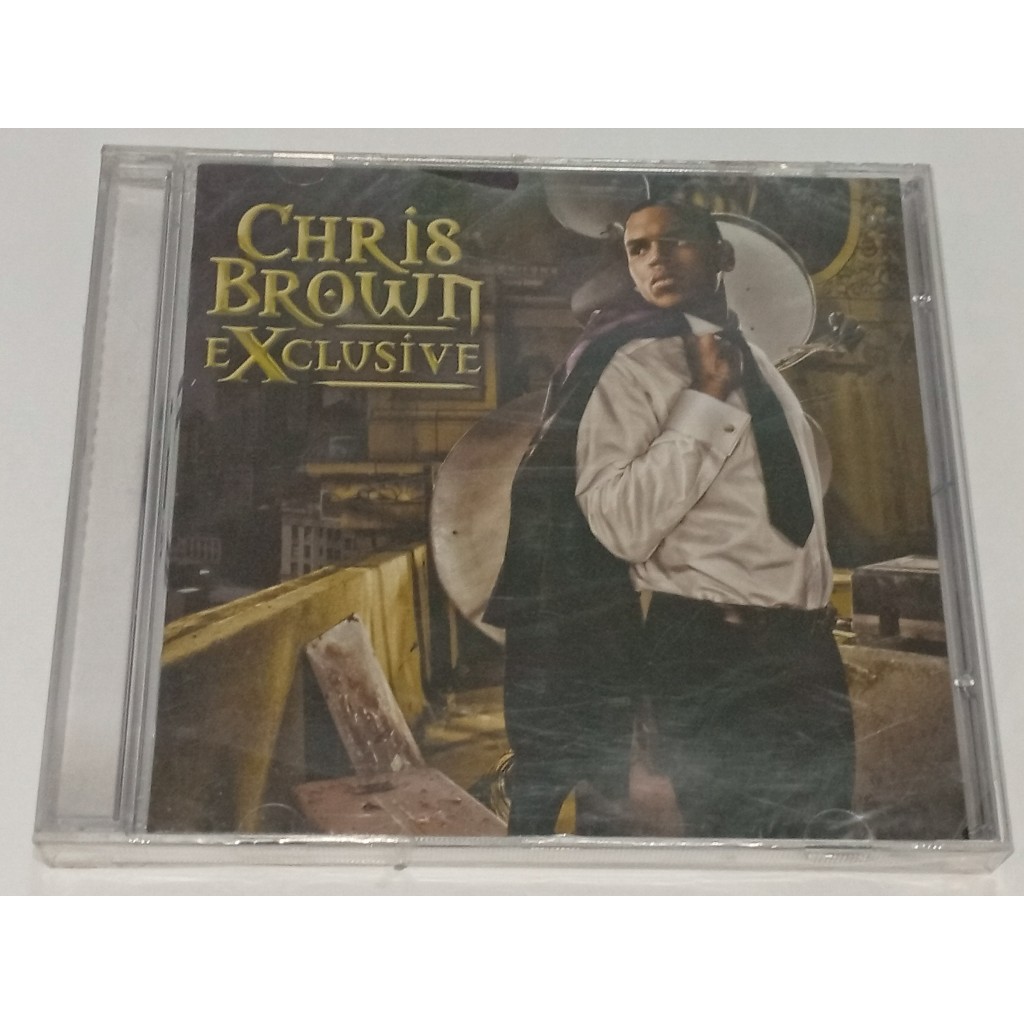 Cd Chris Brown - Exclusive (Lacrado) | Shopee Brasil