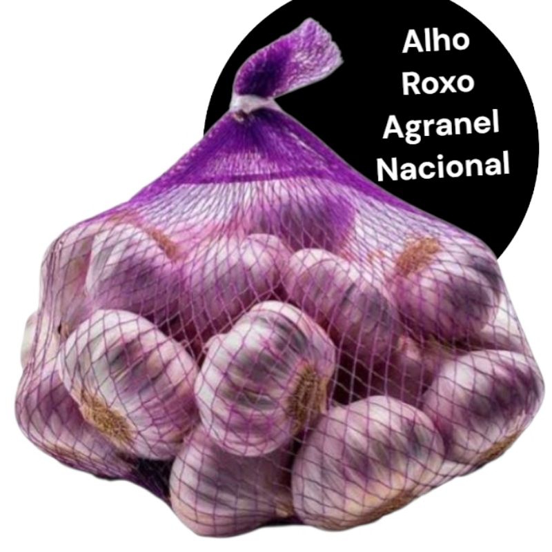 Alho Roxo Agranel Nacional 700g | Shopee Brasil