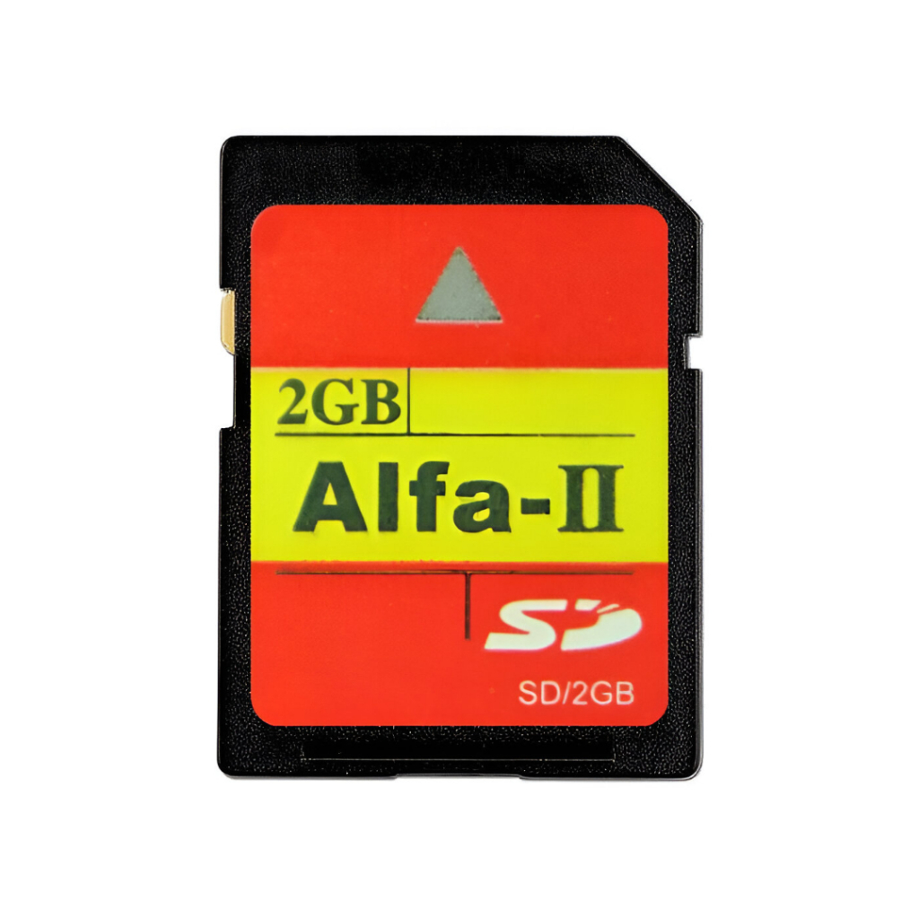Cartão De Memória Sd Alfa II 2gb | Shopee Brasil