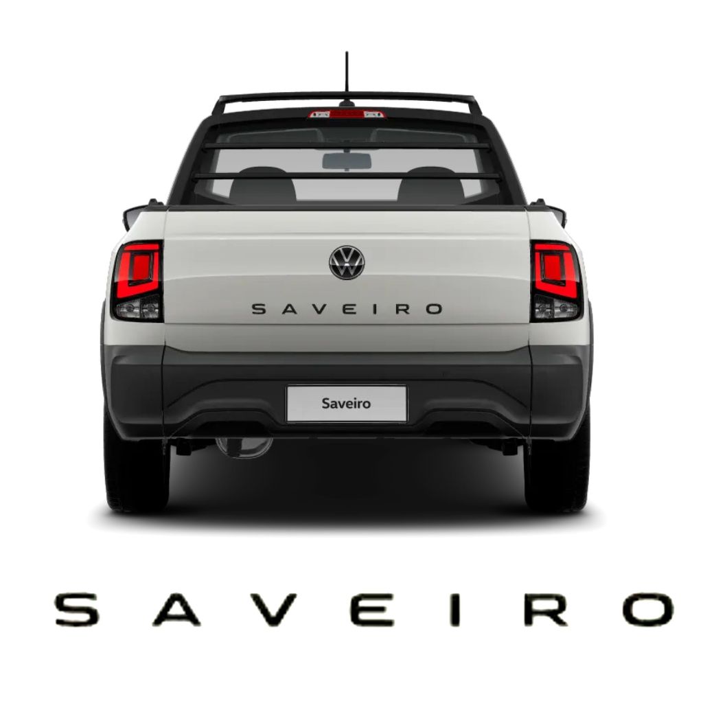 Adesivo Vw Saveiro 2024 2025 Robust Trendline Faixa Escrita Emblema ...