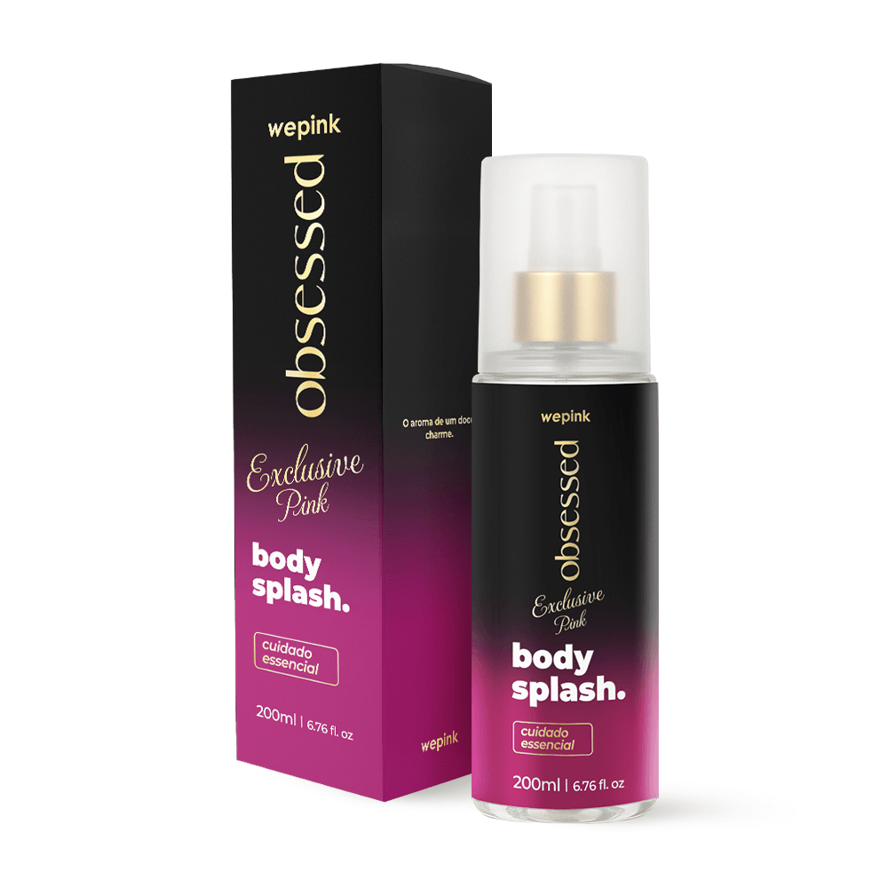Body Splash Obsessed Exclusive Pink Desodorante Colônia 200ml Wepink(original) | Shopee Brasil