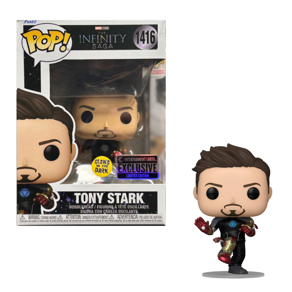 Funko Pop! Marvel: Tony Stark - Armadura Mark 42 #1416 ORIGINAL Caixa ...