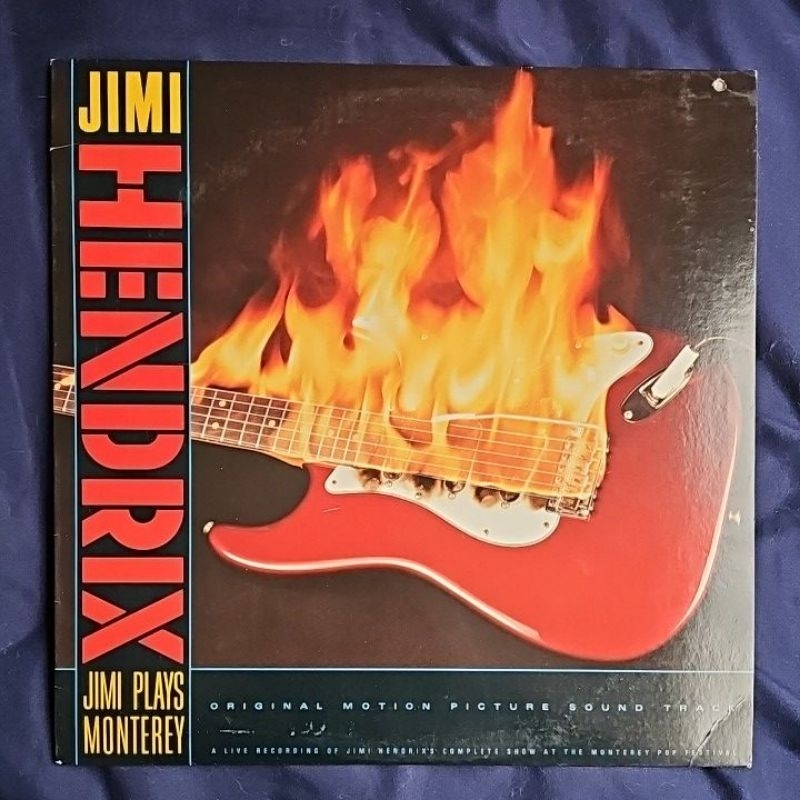 LP Jimi Hendrix - Jimi Plays Monterey | Shopee Brasil