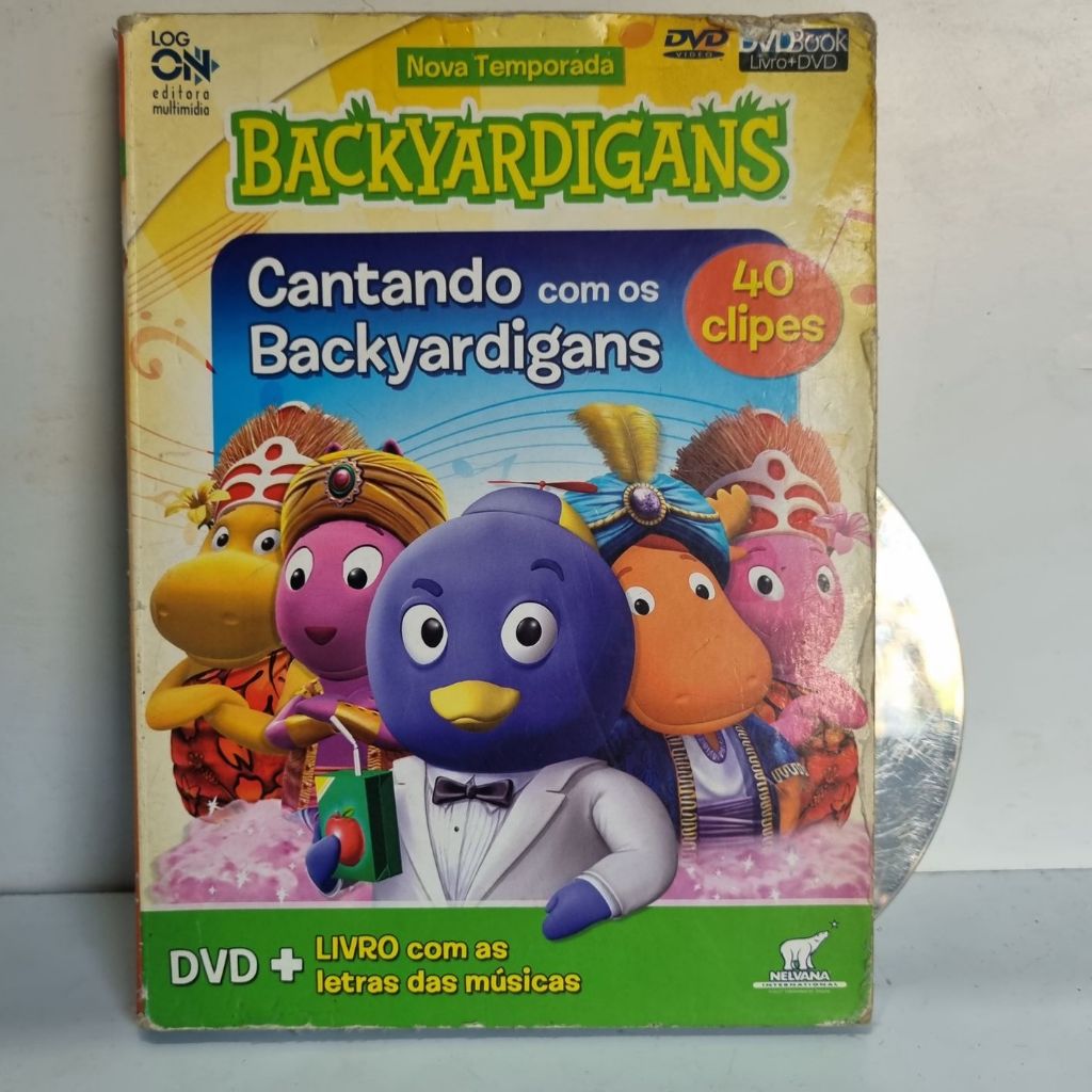 DVD Original - Cantando com os Backyardigans | Shopee Brasil
