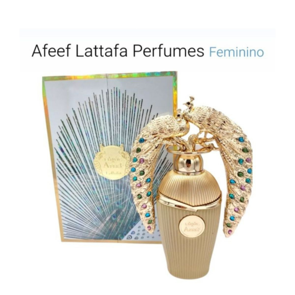 Afeef lattafa Perfume Árabe FemininoEau de Parfum 100 ml | Shopee Brasil