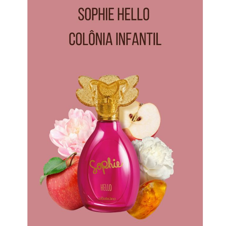 Sophie Hello Colônia Infantil 100ml | Shopee Brasil