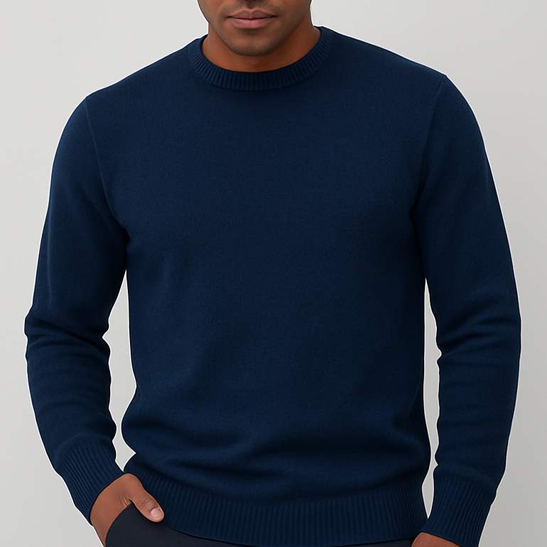 Blusa Suéter Masculino Modal Turim Homem Elegante Camisa Social Terno ...