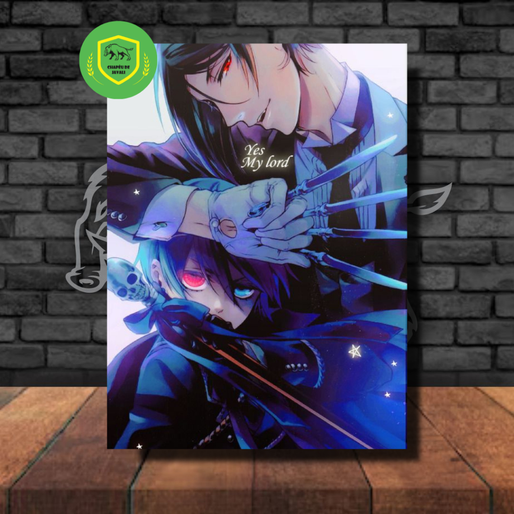 Quadros Decorativos Anime Black Butler | Shopee Brasil