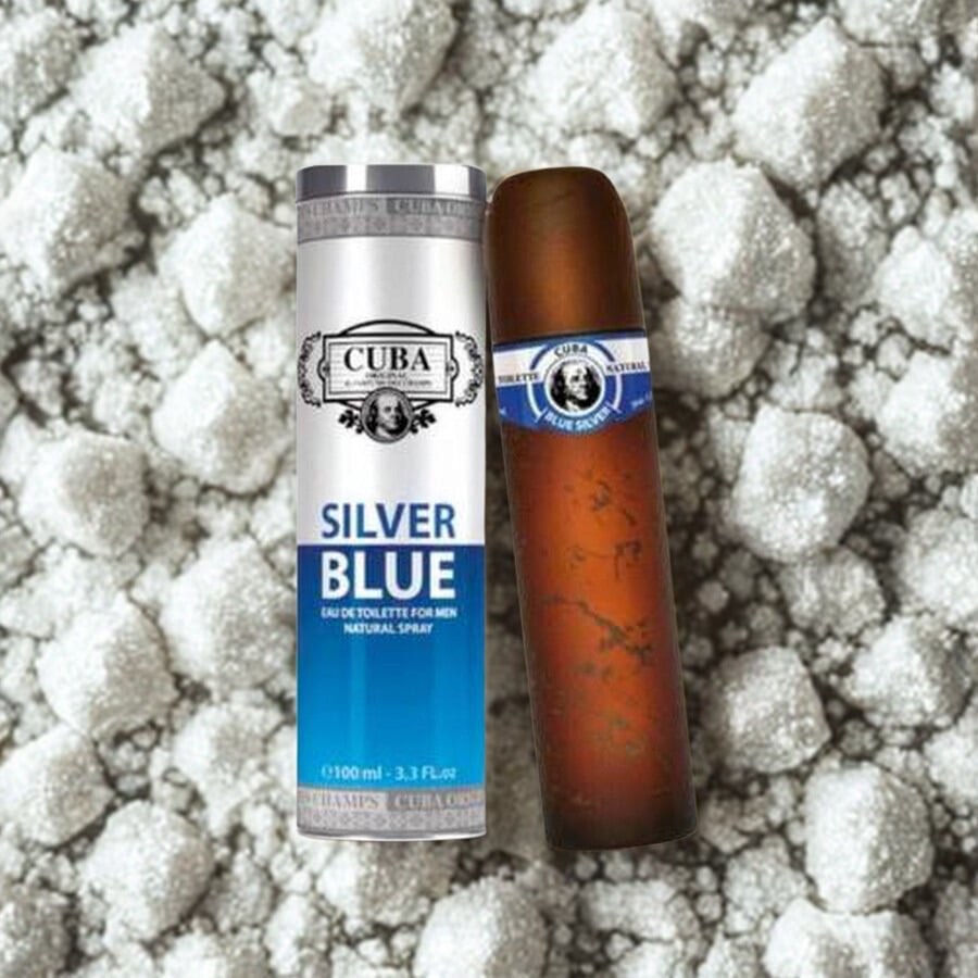 Cuba Men's Silver Blue EDT | Shopee Brasil