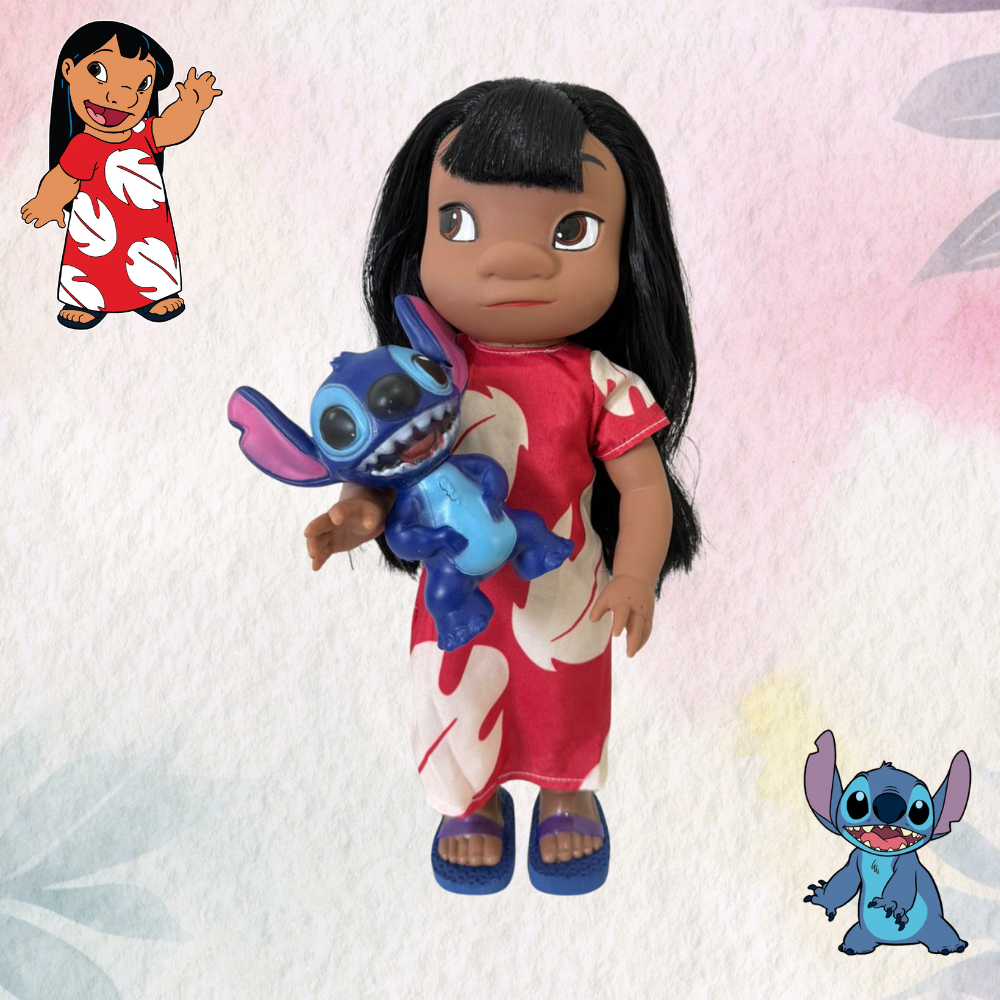 Boneca Lilo Stitch + Miniatura Stitch | Shopee Brasil