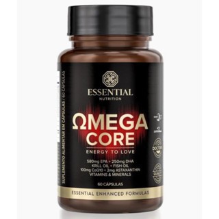 Ômega Core - Coenzima Q10 + Antioxidantes - Suporte ao Coração, Cérebro ...