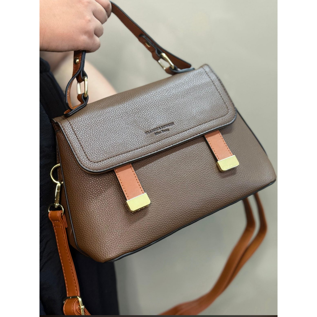 Bolsa Feminina Miss Dong Alça de Mão e Transversal Casual Dia a Dia ...