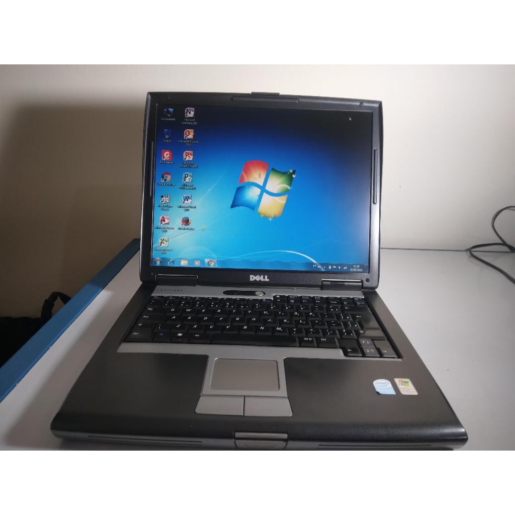 NOTEBOOK DELL LATITUDE D520 2GB MEMORIA COM PORTA SERIAL DB9 LEIA A ...