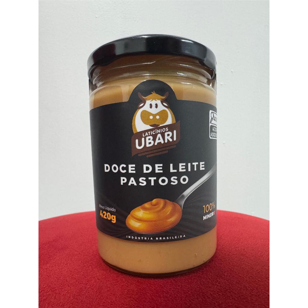 Doce de Leite Ubari Pastoso Tradicional Vidro 420g - Cremoso | Shopee ...