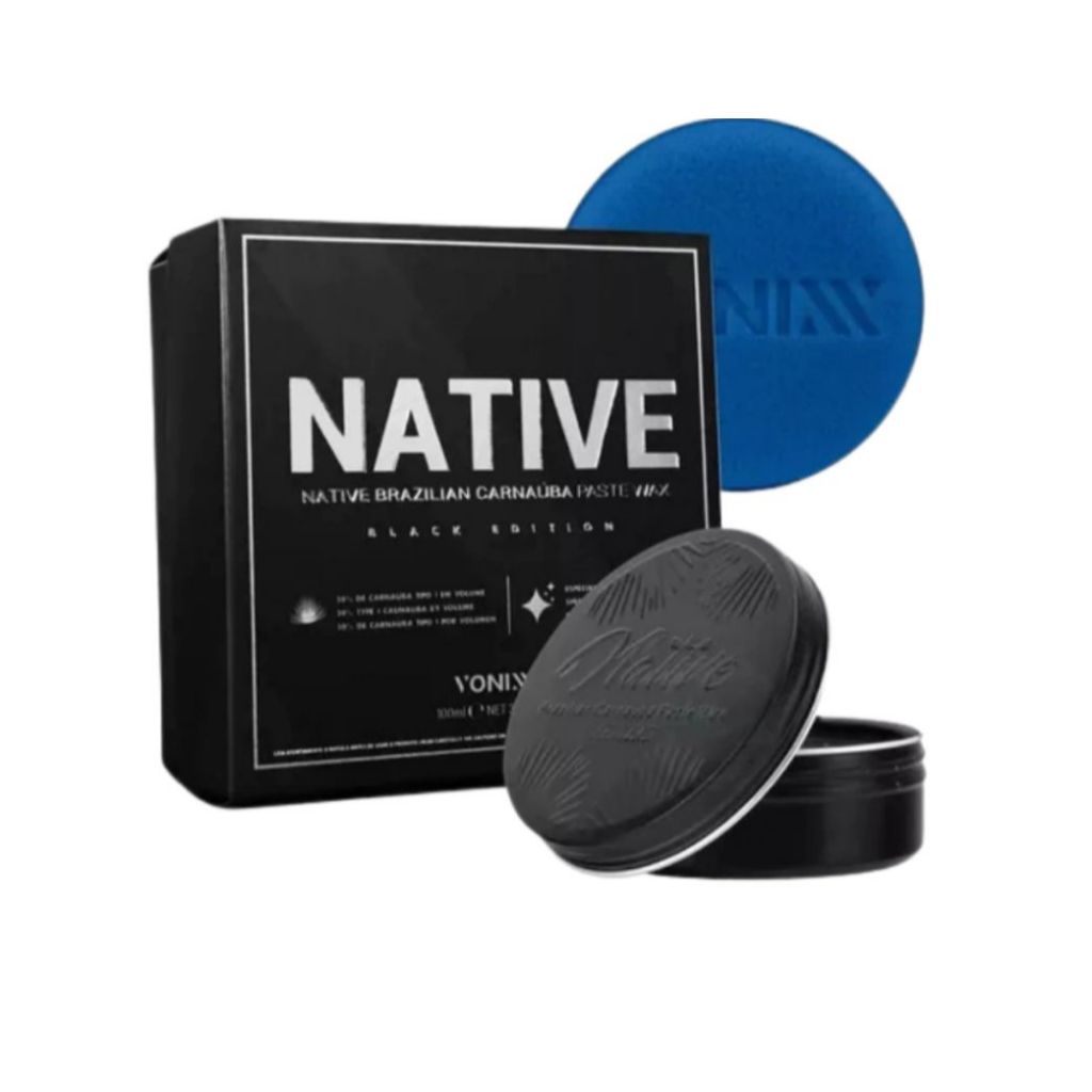NATIVE PASTE WAX BLACK VONIXX 100ML | Shopee Brasil