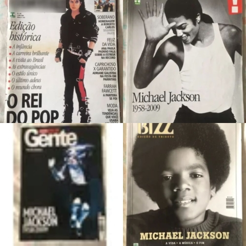 Revistas Michael Jackson - 04 Revistas Usadas Em Bom Estado (Usadas ...