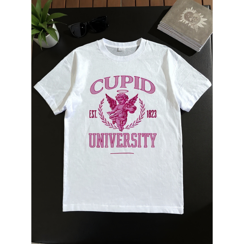 Camisa Oversized Cupid University – Edição Exclusiva, 100% Algodão ...