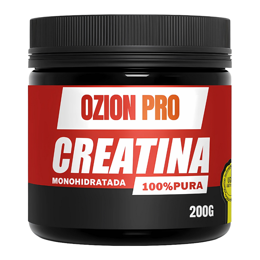 Creatina Importada 100% Pura Monohidratada Ozion Pro 200g | Shopee Brasil
