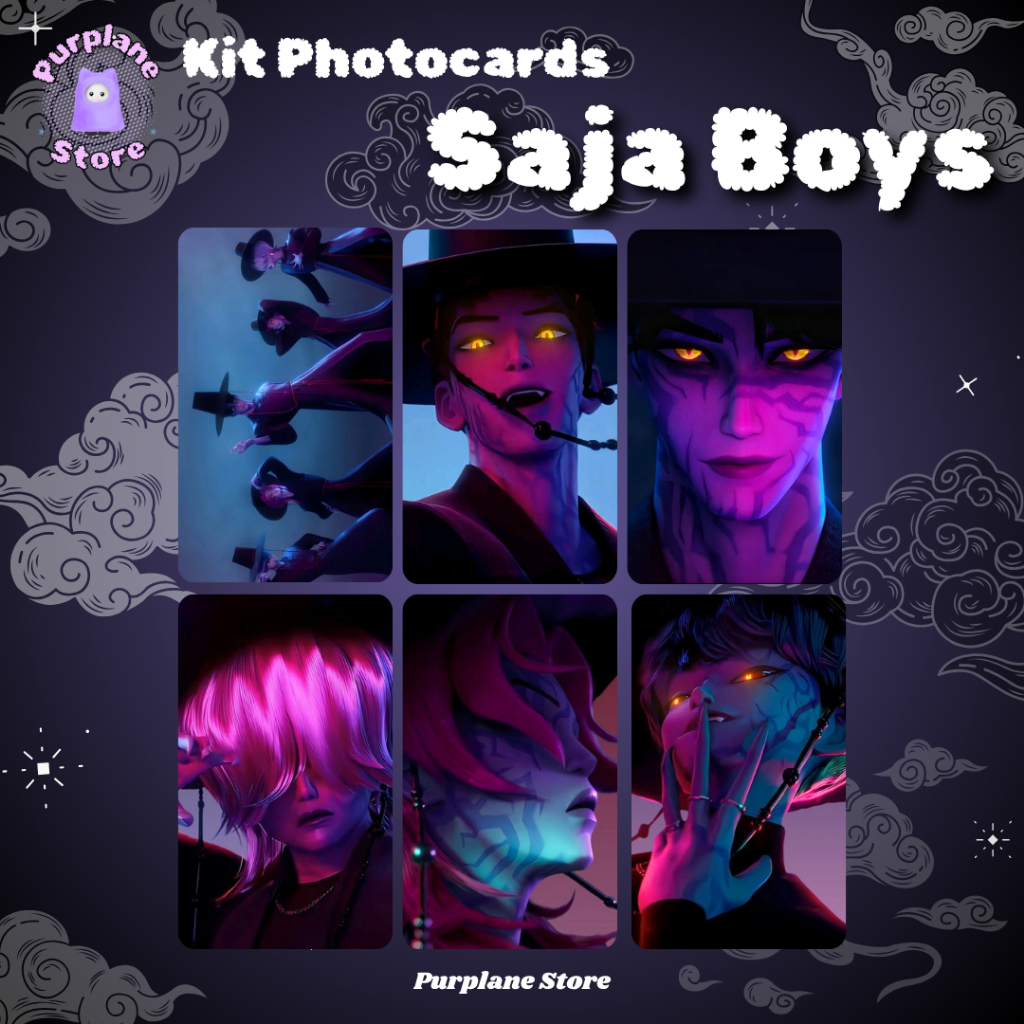 Photocards Guerreiras do K-Pop Saja Boys HUNTR/X Jinu Rumi KPop Demon Hunters Kpop Fanmade ...