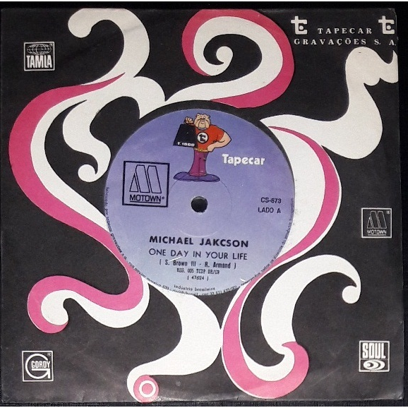 Michael Jackson Compacto 7" One Day in Your Life 1975 Raro Anos 70 ...