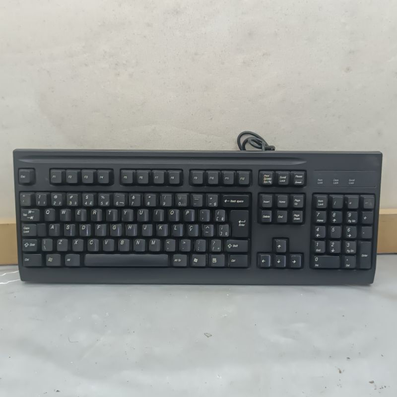 Antigo teclado Mitsumi conexão PS2 (usado) | Shopee Brasil