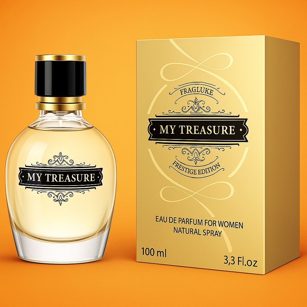 Perfume Fragluxe My Treasure EDP 100mL - Feminino | Shopee Brasil