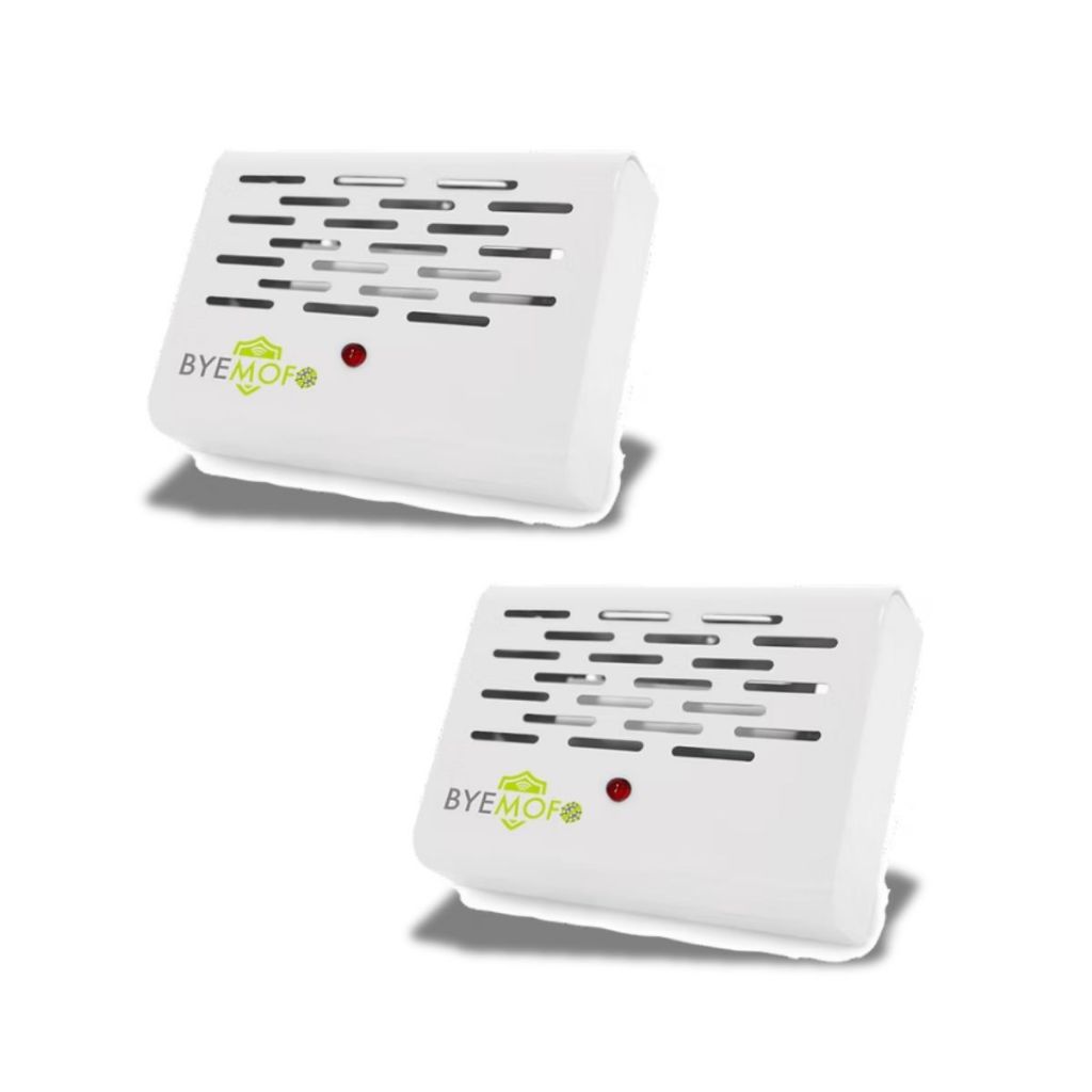 Kit 2 Desumidificador Elétrico Antimofo de ar Elimina Ácaros Fungos ...