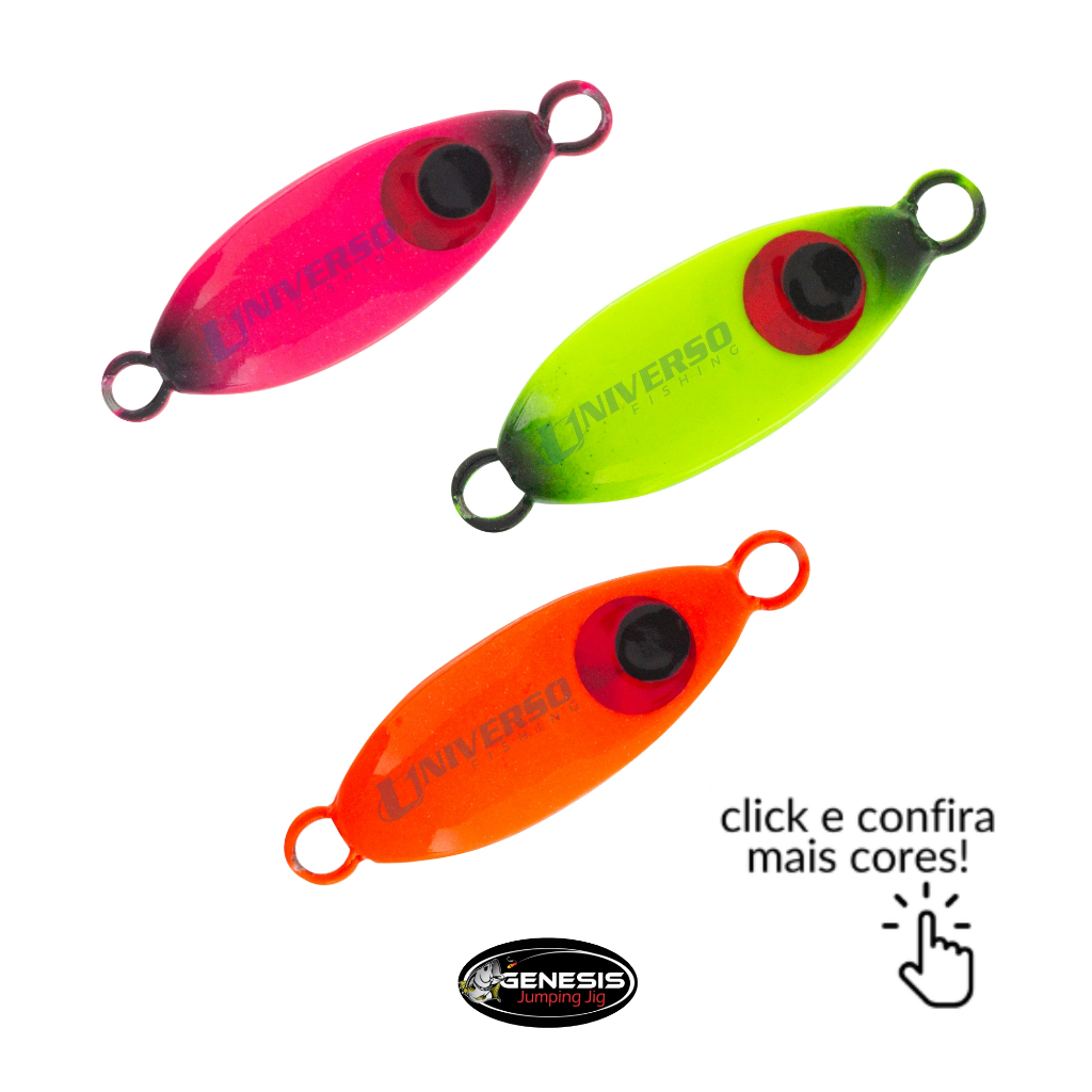 Isca Genesis Micro Jig Slow Z - 10g | Shopee Brasil