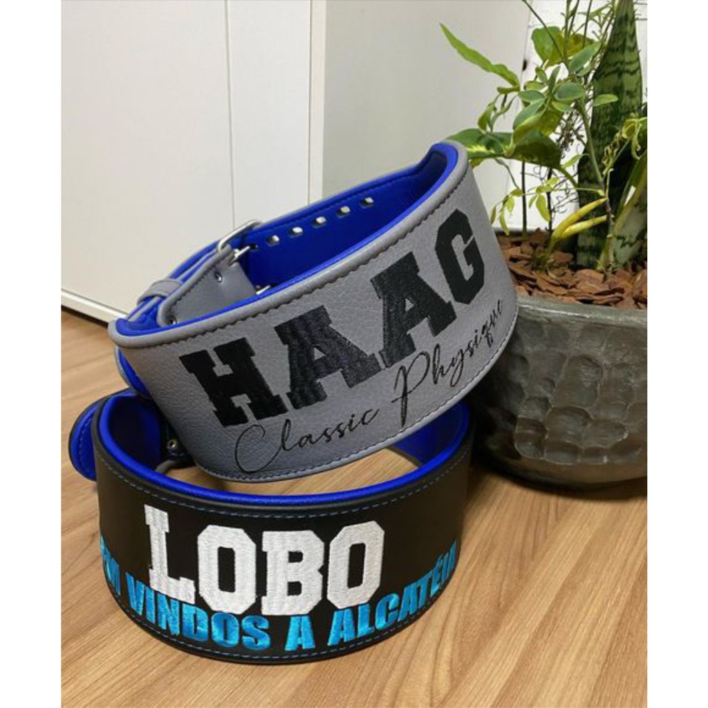 Cinto Personalizado Com Seu Nome ou logo em Couro Legitimo Bodybuilder ...
