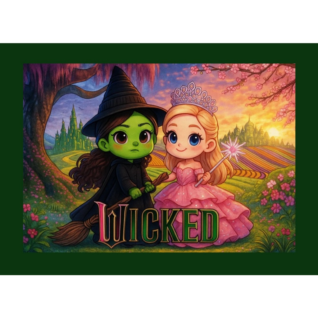 Livro de colorir wicked capa mole A4 | Shopee Brasil