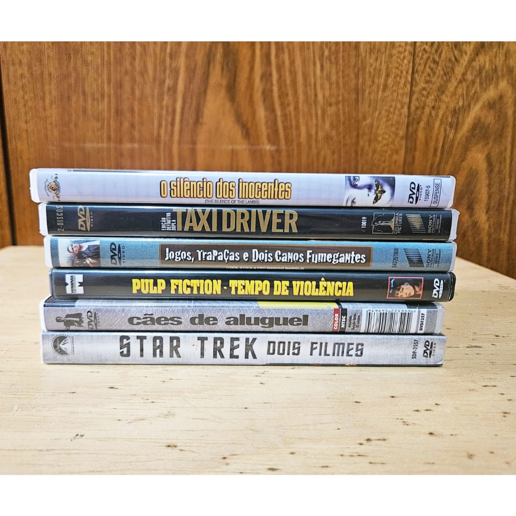 Lote Dvds Diversos (6 Filmes) | Shopee Brasil