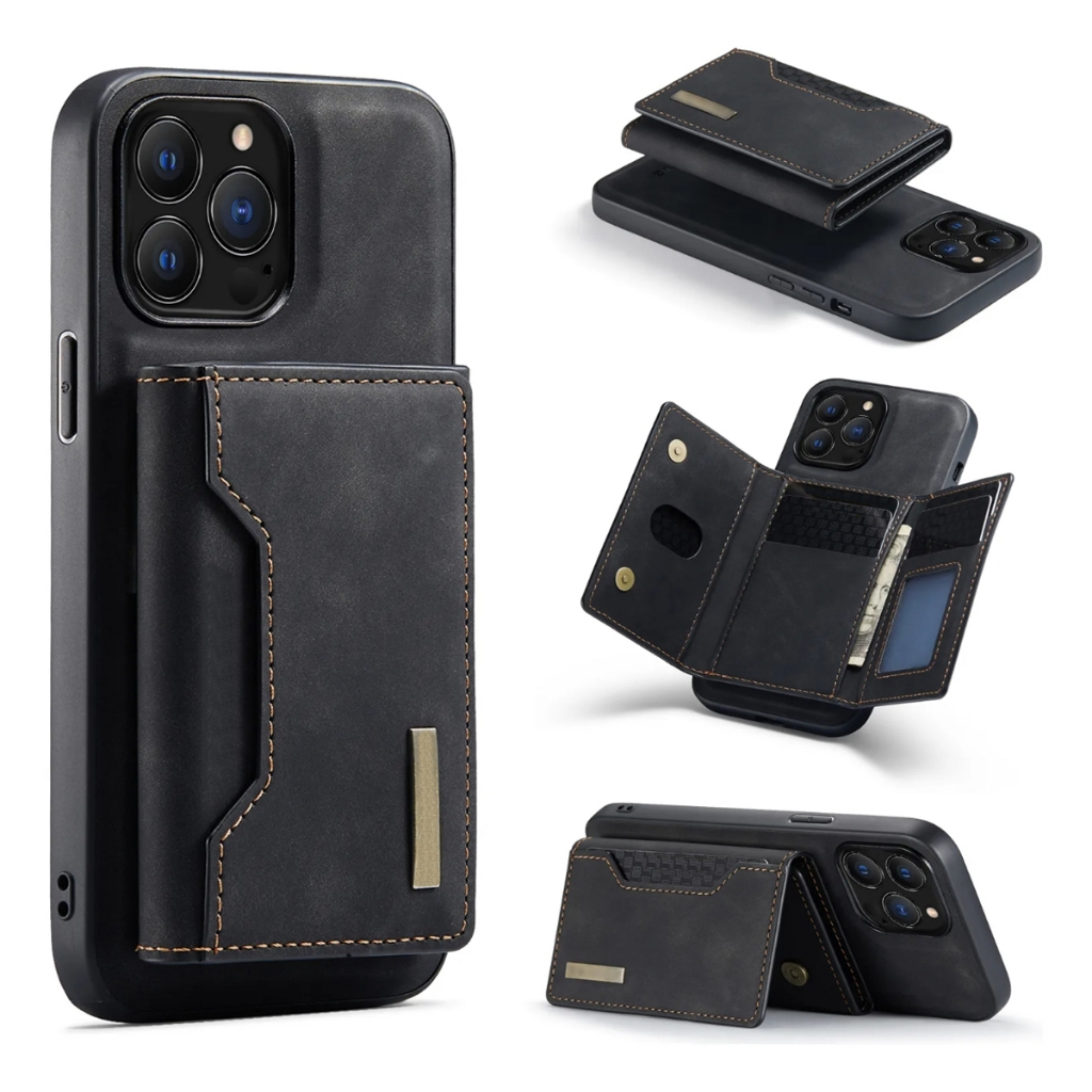 Capa Case Capinha para Iphone Carteira Masculina Porta Cartoes | Shopee ...