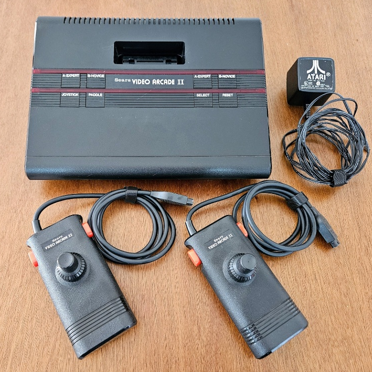 Sears Vídeo Arcade II - compatível Atari 2600 2800 | Shopee Brasil