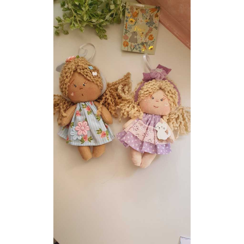 MINI BONECA DE PANO | Shopee Brasil