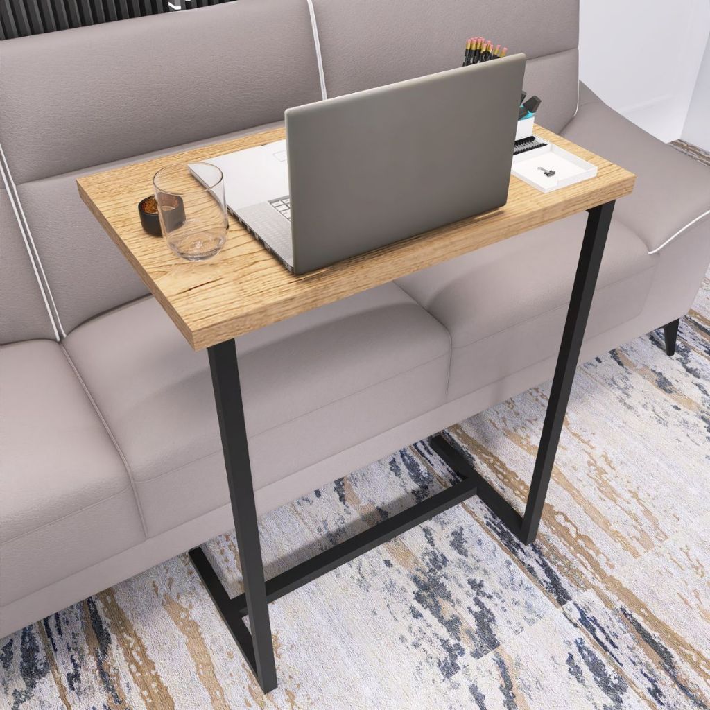 Mesa Lateral Retangular Leitura Notebook Sofa Escritório | Shopee Brasil